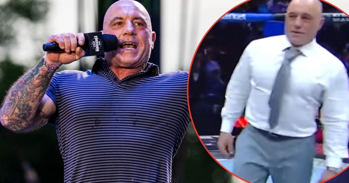 Joe Rogan Mocked Over 'Insanely Small' Tie at White House UFC Event