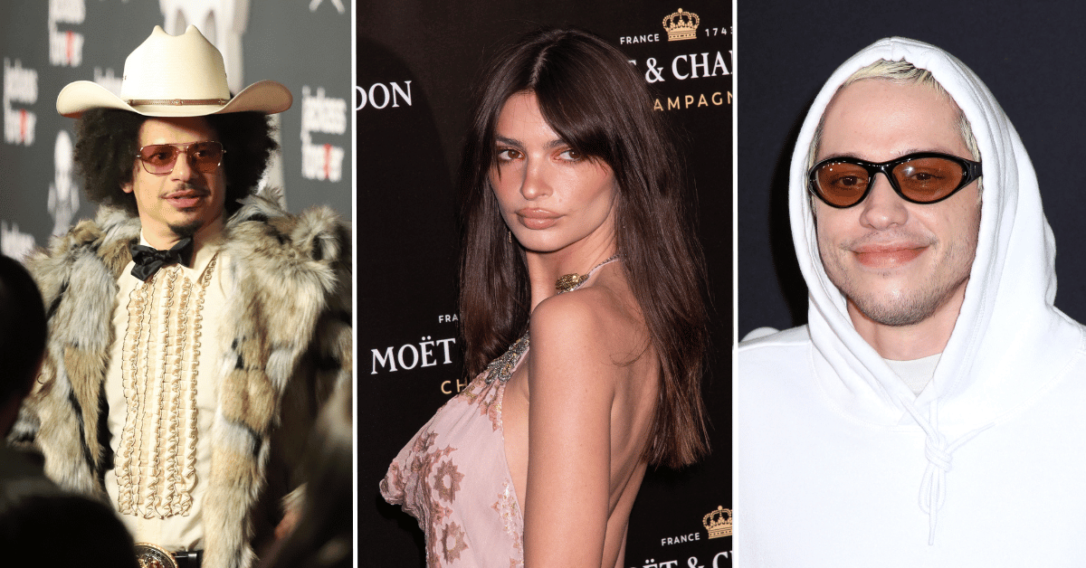 Emily Ratajkowski Gets Cozy With Eric Andre After Pete Davidson