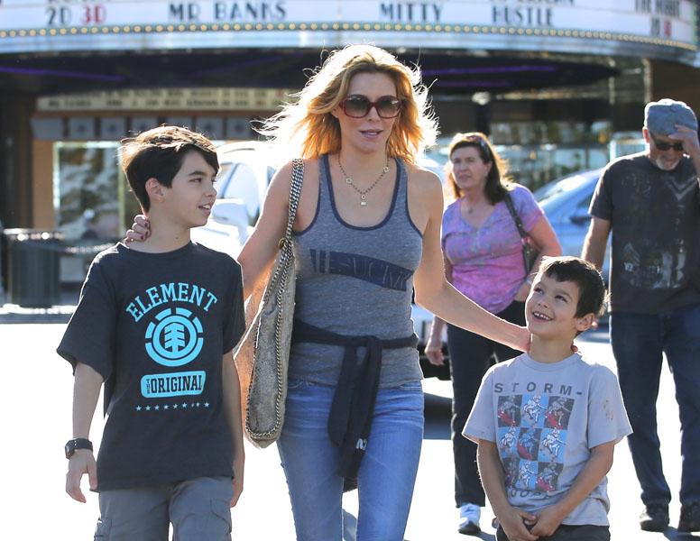 Mother Knows Best? Brandi Glanville Wears Top That Says '#SuckIt' As ...
