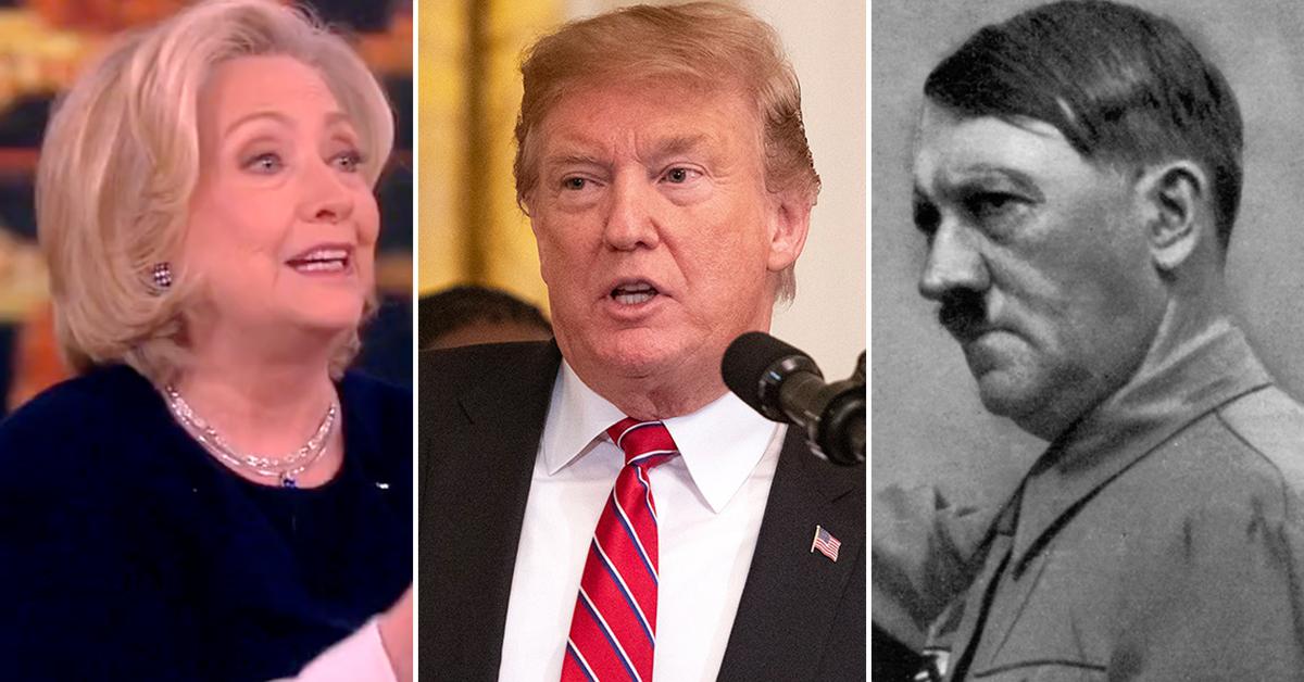 Hillary Clinton Compares Donald Trump to Hitler