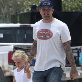 EXCLUSIVE: Jesse James Partied On The 4th With His Kids; Set Off Fireworks