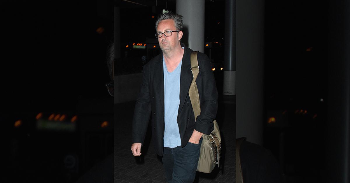 Matthew Perry Drops Weight, Looks Slim After Shocking Appearance At ...
