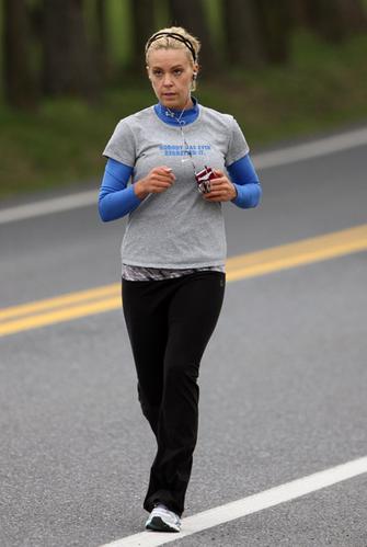 Kate Gosselin Goes For a Run