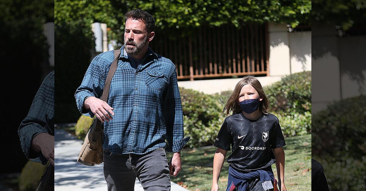 Ben Affleck Takes Son To Burger King After Second Honeymoon With J. Lo