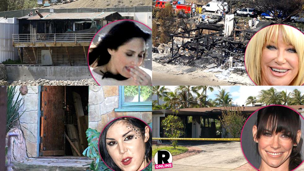 Up In Smoke: 10 Celebrities Who Lost Their Homes In Tragic Fires