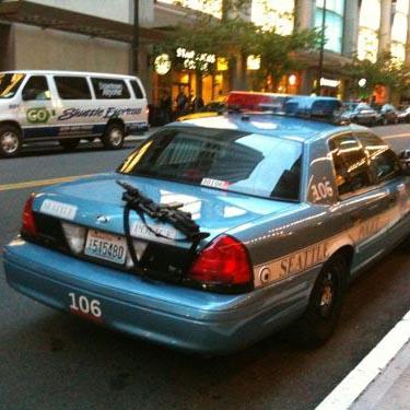 Seattle Cops Leave Rifle Unattended On Squad Car!