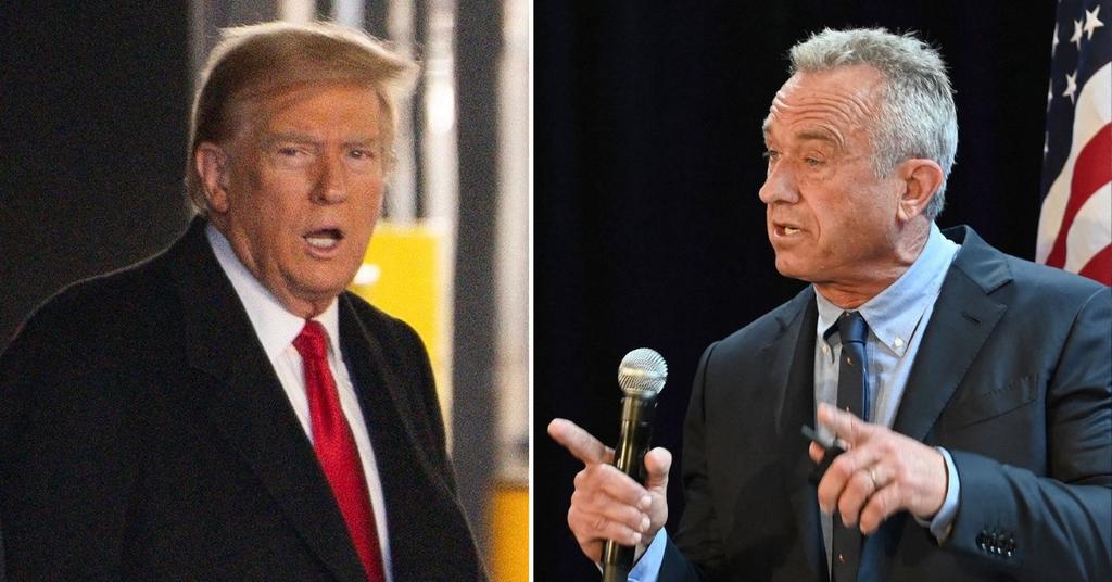 Trump Says RFK Jr. Is Not a 'Serious Candidate,' Needs to Get His ...