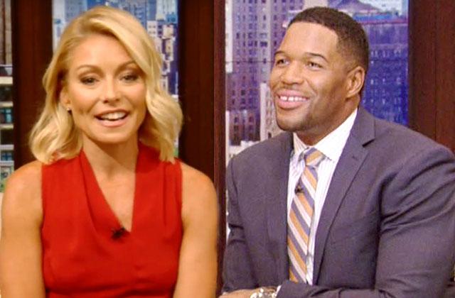 No More Feud? Kelly Ripa & Michael Strahan Hold Hands On 'Live ...