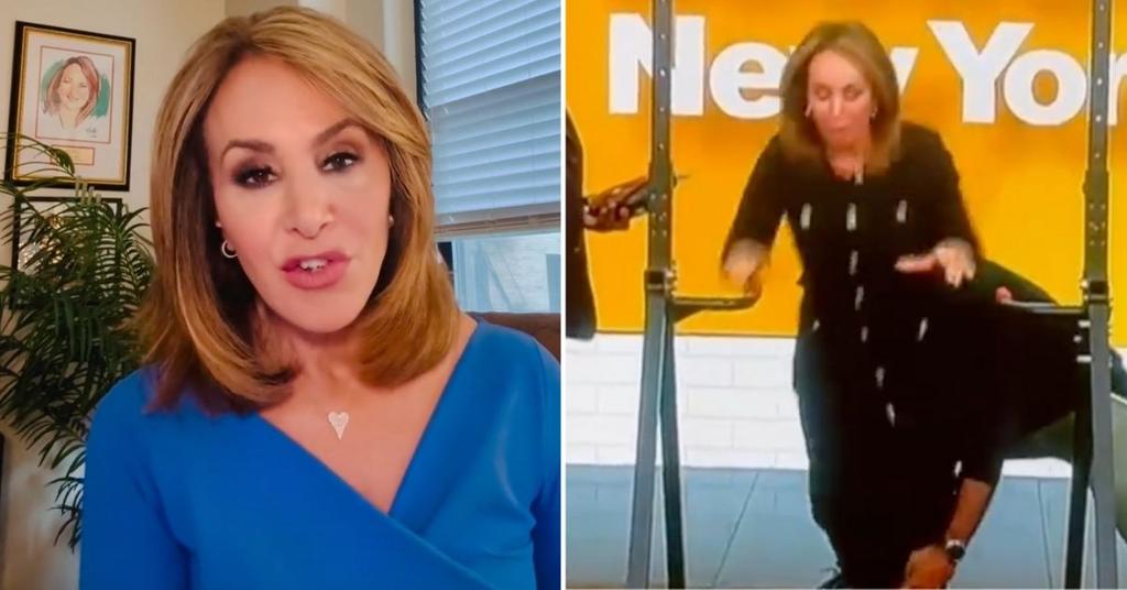 Fox Anchor Falls on her Face on Live TV During Fitness Demonstration