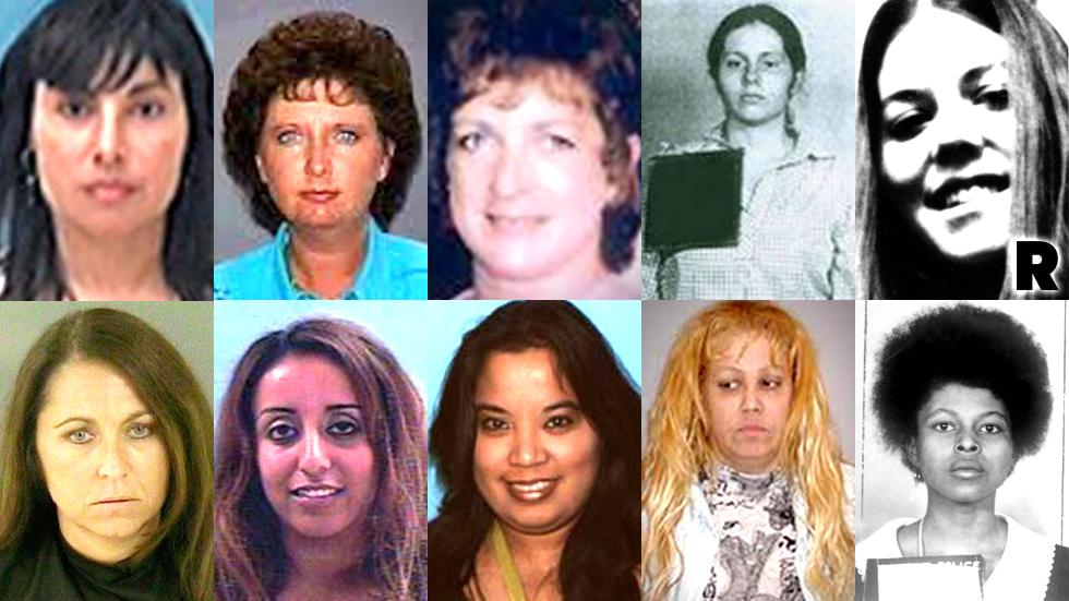 Dirty Dozen The FBI s Most Wanted Women 12 Photos Of America s 