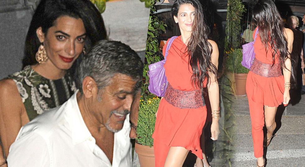 Stiff Competition! Amal Clooney Upstaged By Beautiful Sister Tala In ...