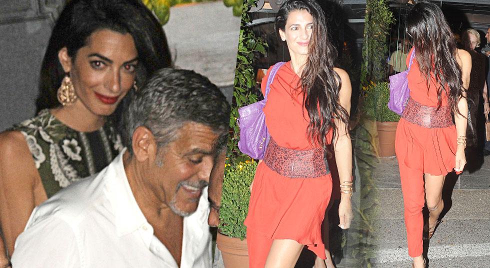 Stiff Competition! Amal Clooney Upstaged By Beautiful Sister Tala In ...