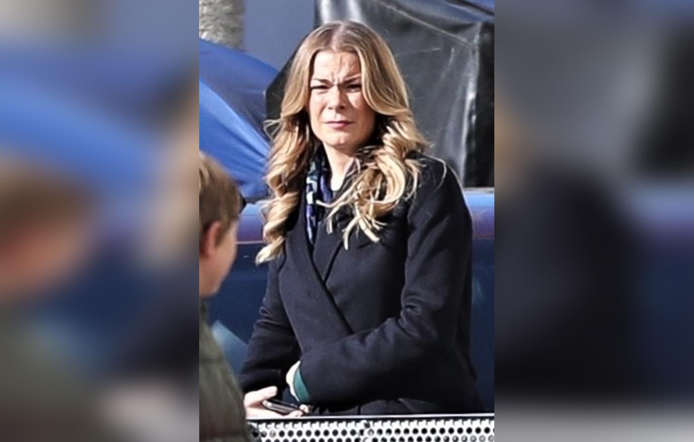 LeAnn Rimes Reacts To Mystery Message On Cell Phone