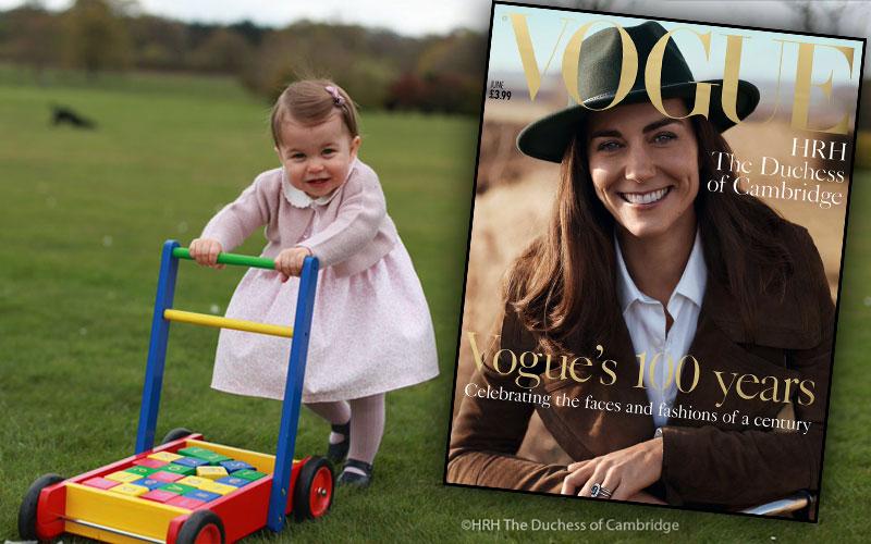 Kate Middleton & Princess Charlotte Celebrate 1st Birthday With New Photos