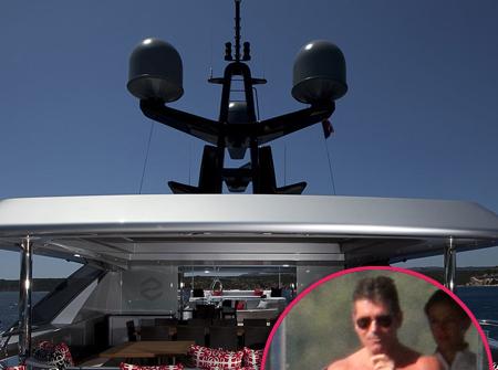 On Board Simon Cowell’s ‘Love Boat’ — The Lavish Yacht Where He Palled ...