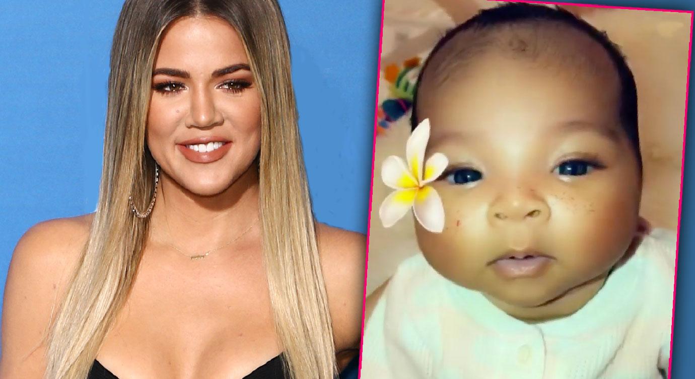 Khloe Kardashian Shows Off First Video Of Baby True