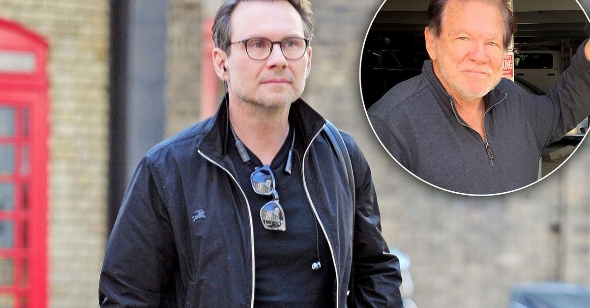 Christian Slater's Father Michael Hawkins Blames Son For Life Problems
