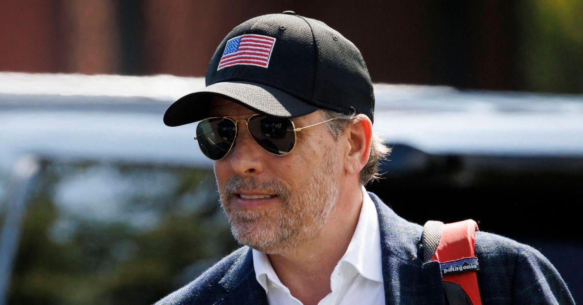 Hunter Biden Claims Photo of Him Doing Drugs Was Staged