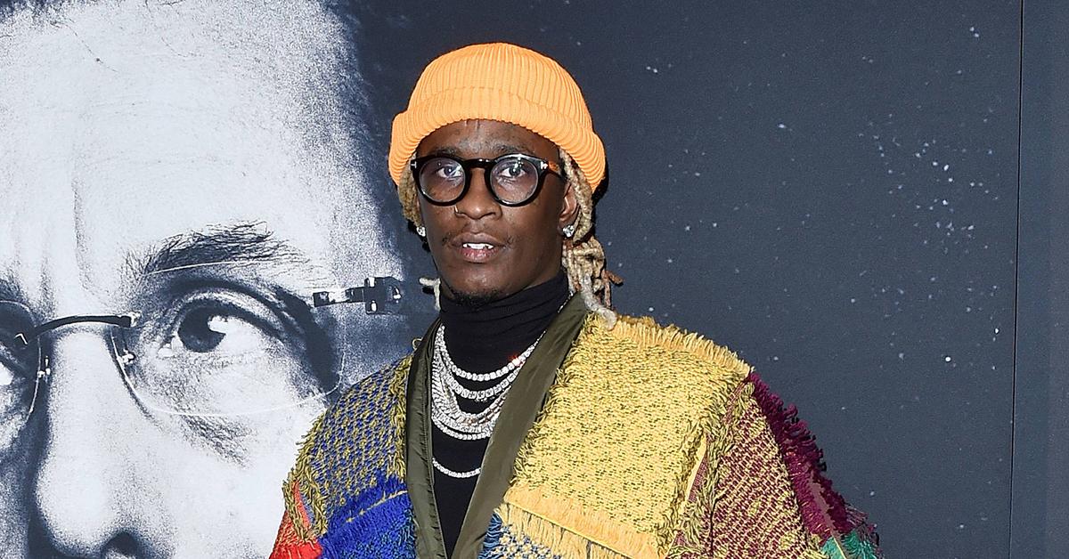 Young Thug's Jail Food Menu Revealed!