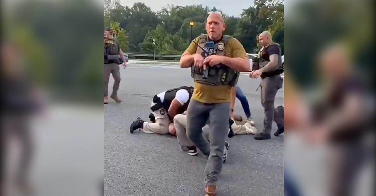 WATCH: Ice Agent Drops Gun and Then Points It at Crowd in Botched Arrest