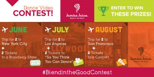 Find Out How You Can Be Jamba Juice's Next 'Blend In The Good' Dance ...
