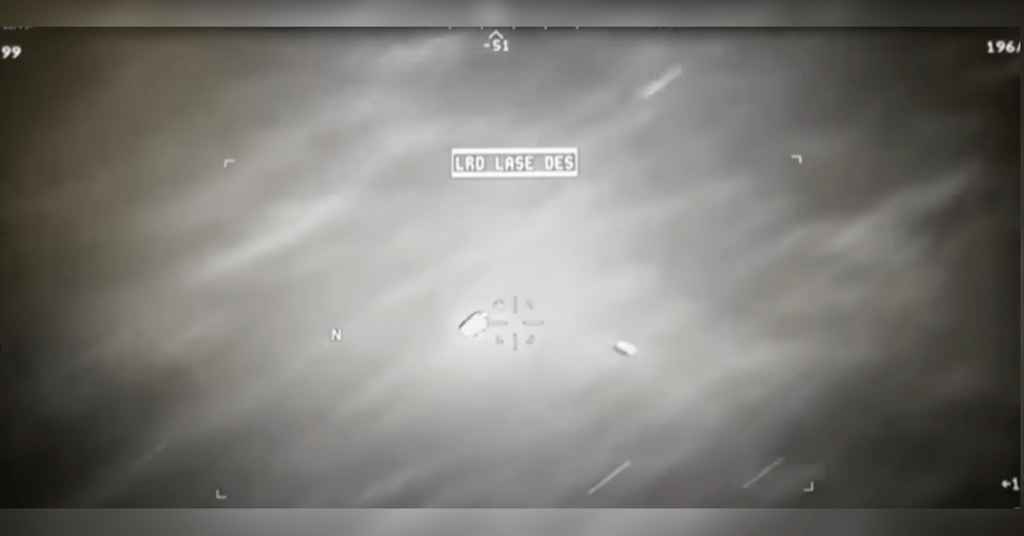 Video Reveals 'UFO' Miraculously Unscathed After Hellfire Missile Strike