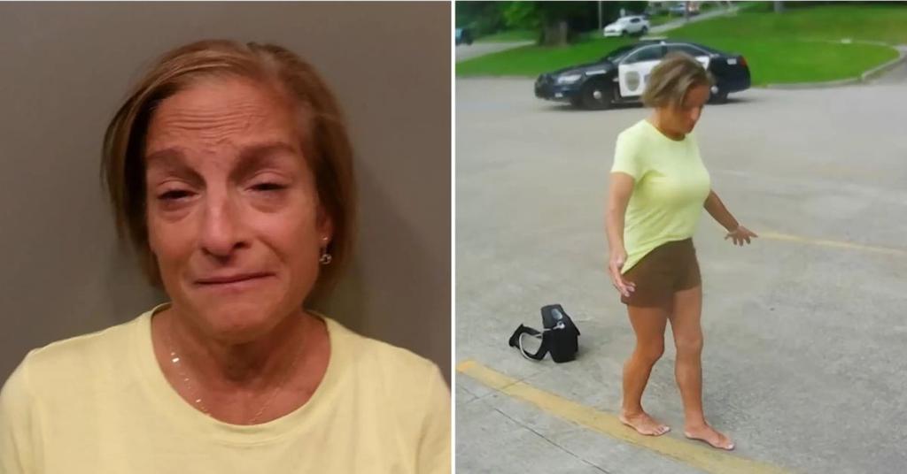 Mary Lou Retton Nearly Cries in Mugshot After Olympic Hero's DUI Arrest