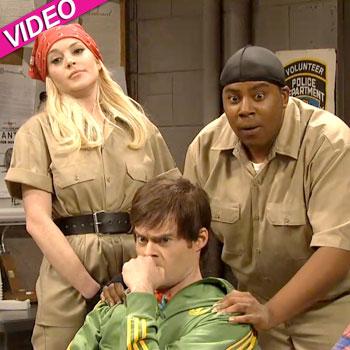 Lindsay Lohan Makes Painful Return To SNL