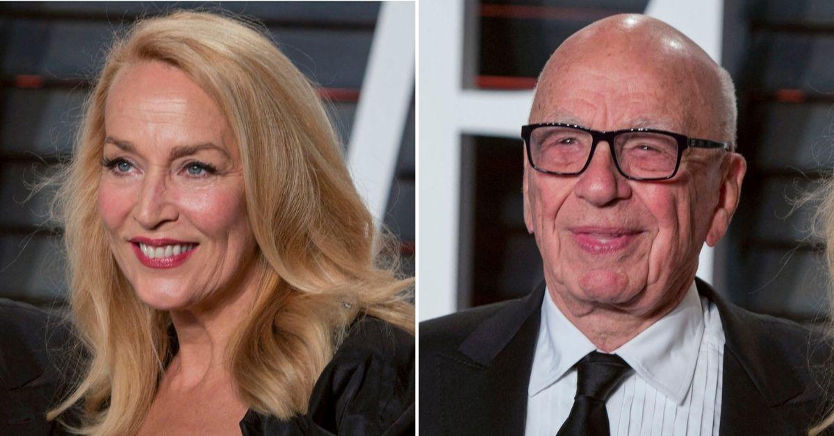Jerry Hall Burned An Effigy Of Rupert Murdoch On Grill After He Dumped ...