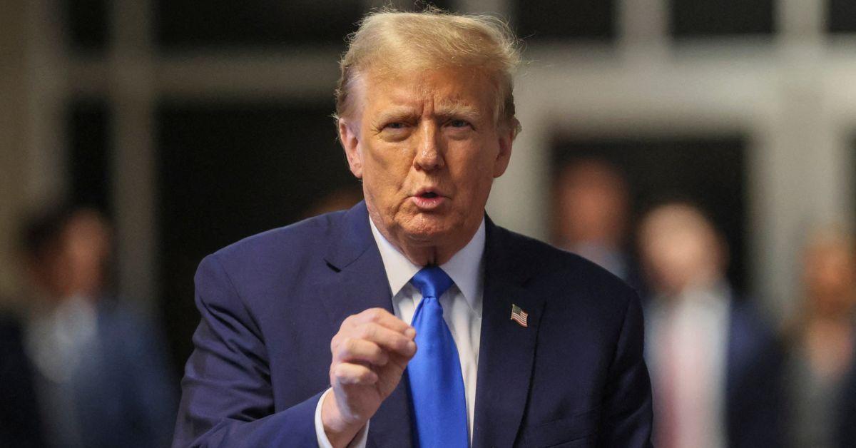 Donald Trump Whines About 'Freezing' Courthouse Ahead of Criminal Trial