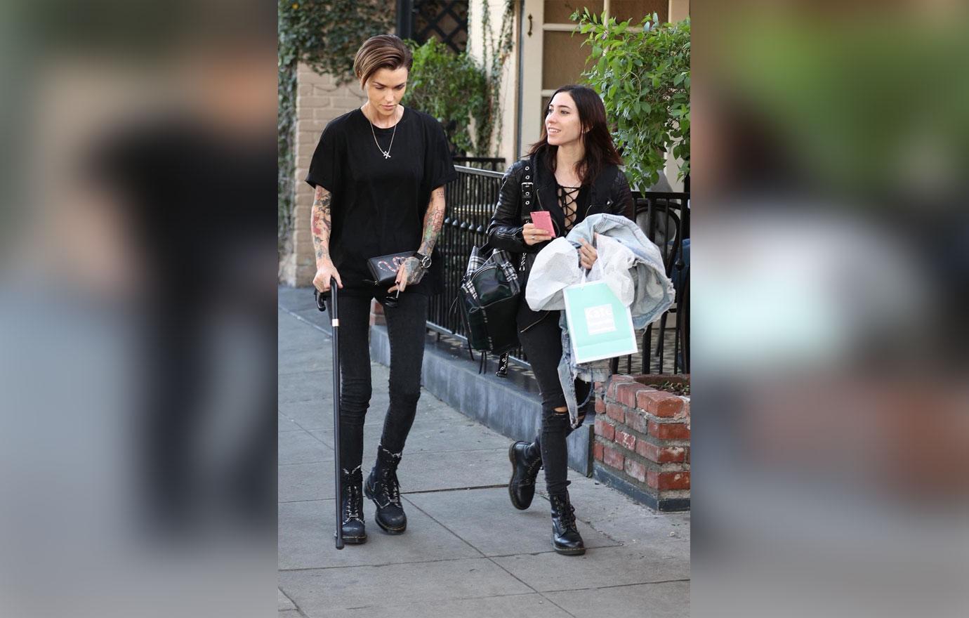 Ruby Rose Steps Out With Cane After Horrific Health Crisis