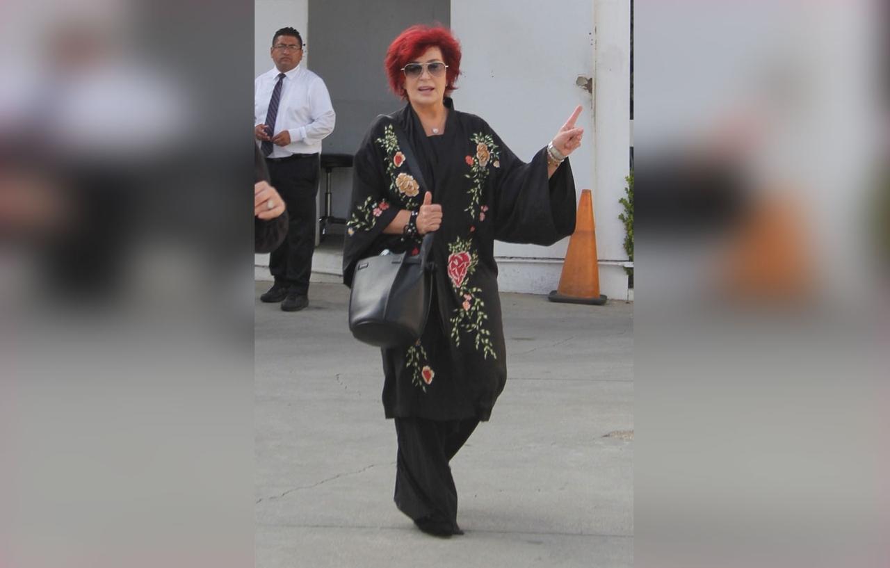 Sharon Osbourne Plastic Surgery Chin Looks Frozen