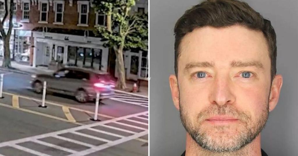Justin Timberlake Handcuffed as Footage Shows Him Driving Before Arrest