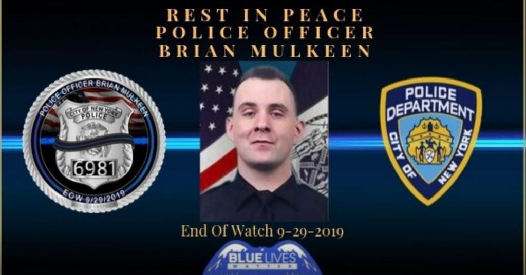 NYPD Officer Brian Mulkeen Accidentally Killed by Fellow Cops
