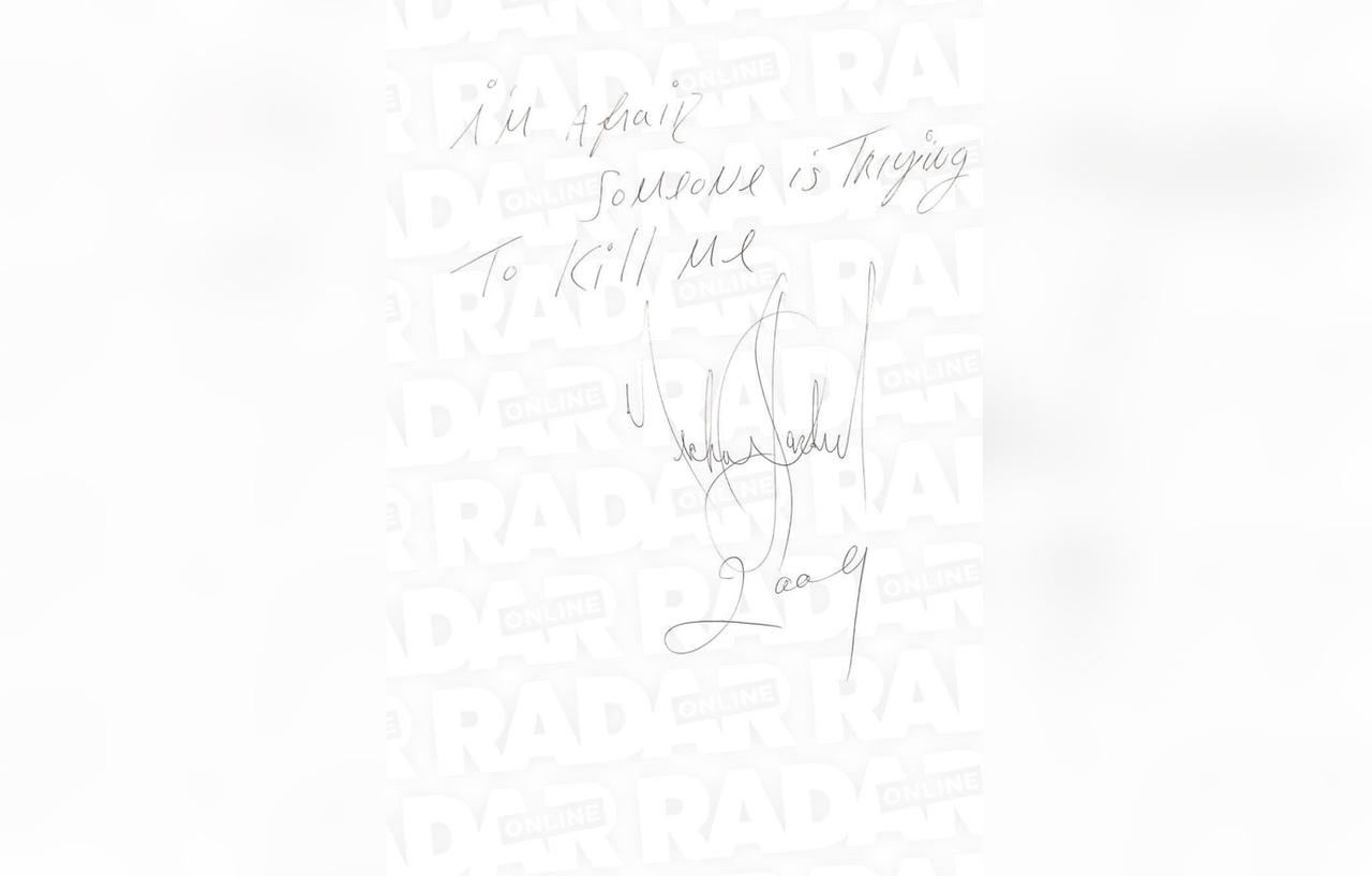 Michael Jackson Diary Pages Reveal Fears He Would Die