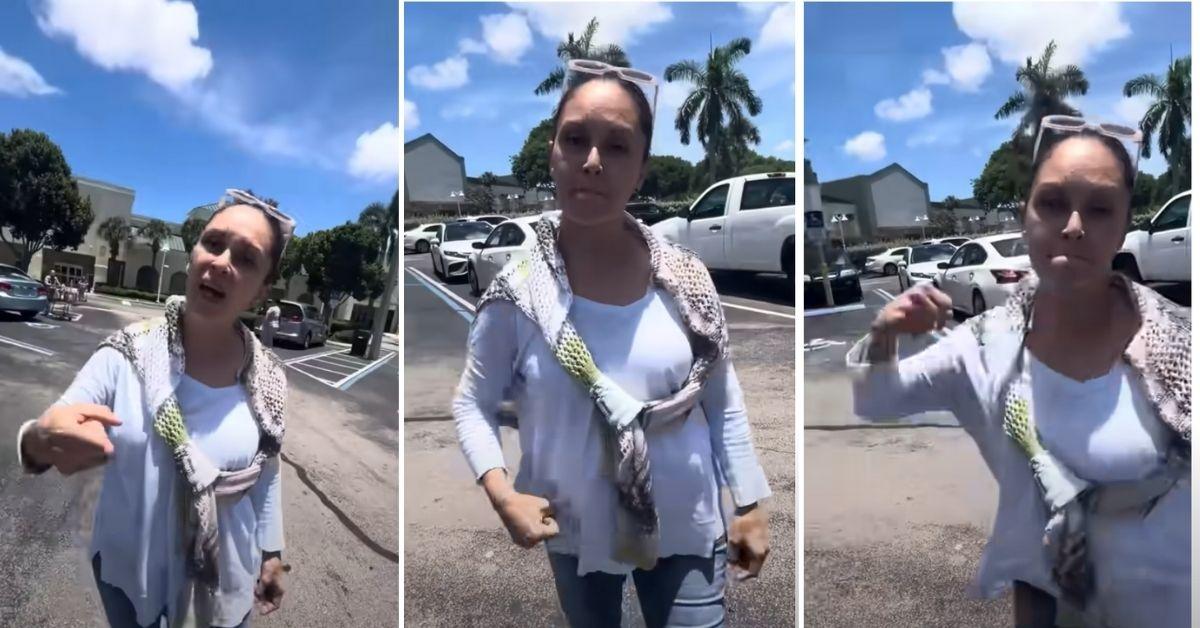 Florida ‘Karen’ TKO’d After Trying to hit Youtuber Filming her