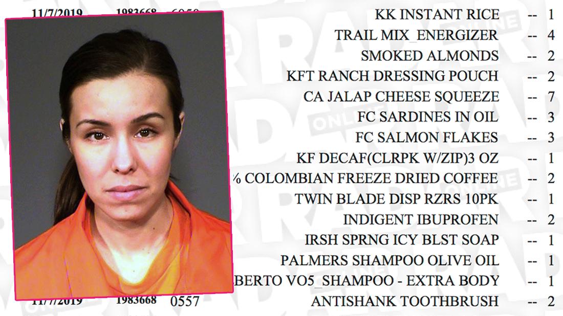 Killer Jodi Arias’ Prison Commissary Purchases Include Razor Blades