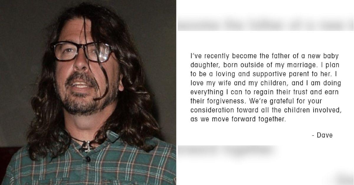 Dave Grohl Fans Furious He's Fathering Baby Outside Marriage