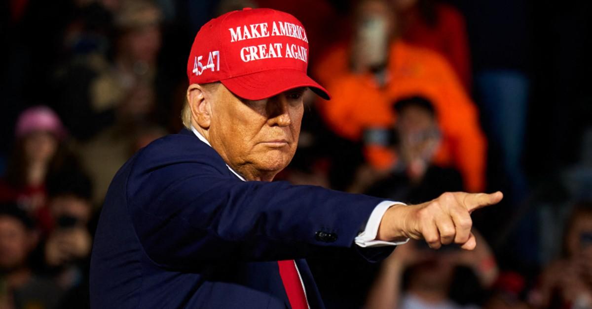 Donald Trump Mocked For Playing 'Time To Say Goodbye' At Town Hall