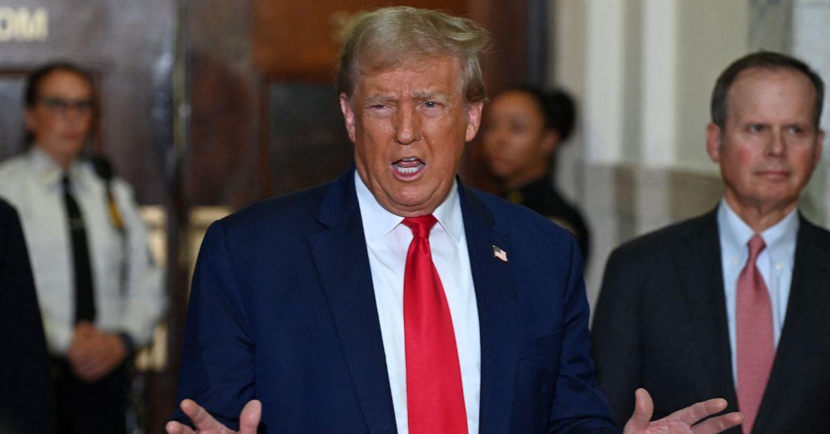 Donald Trump Attacks Republican Opponents Ron DeSantis, Nikki Haley and ...