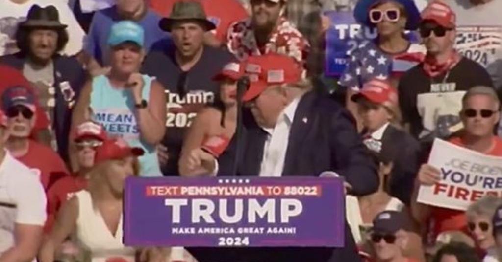 Donald Trump Claims He Was Shot In The Ear In Assassination Attempt