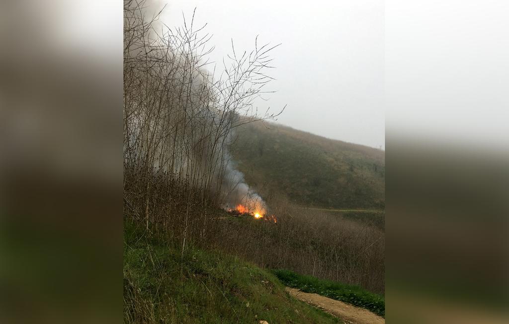 Terrifying Photos: Kobe Bryant’s Fiery Helicopter Crash Scene