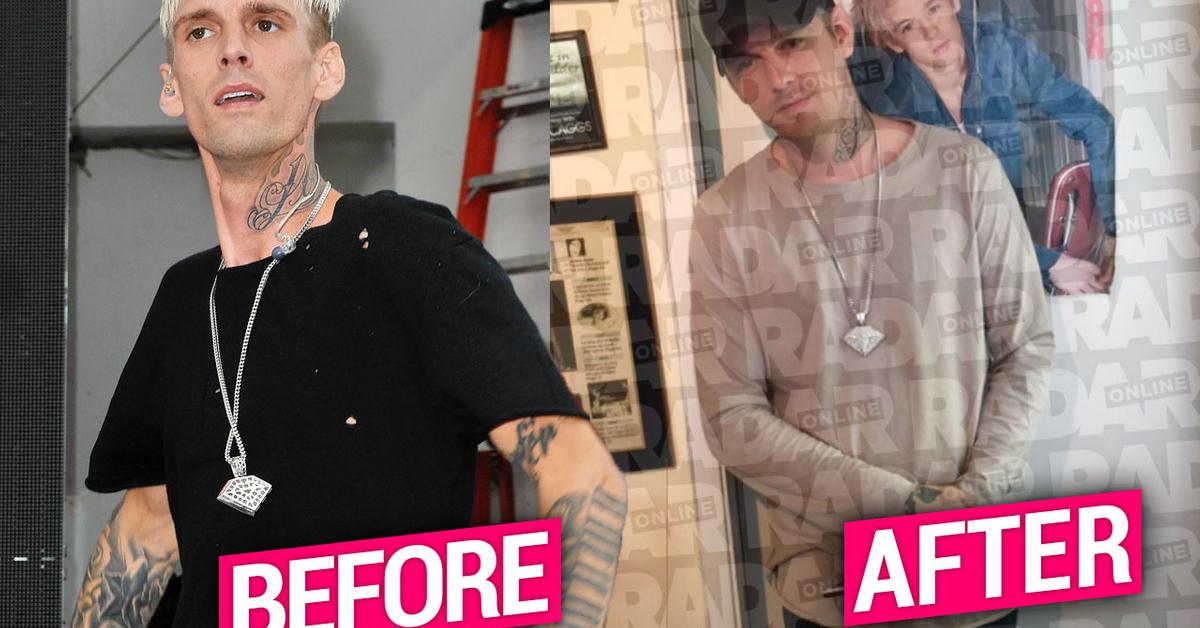 Aaron Carter ‘Sober & Healthy’ In First Photo After Rehab