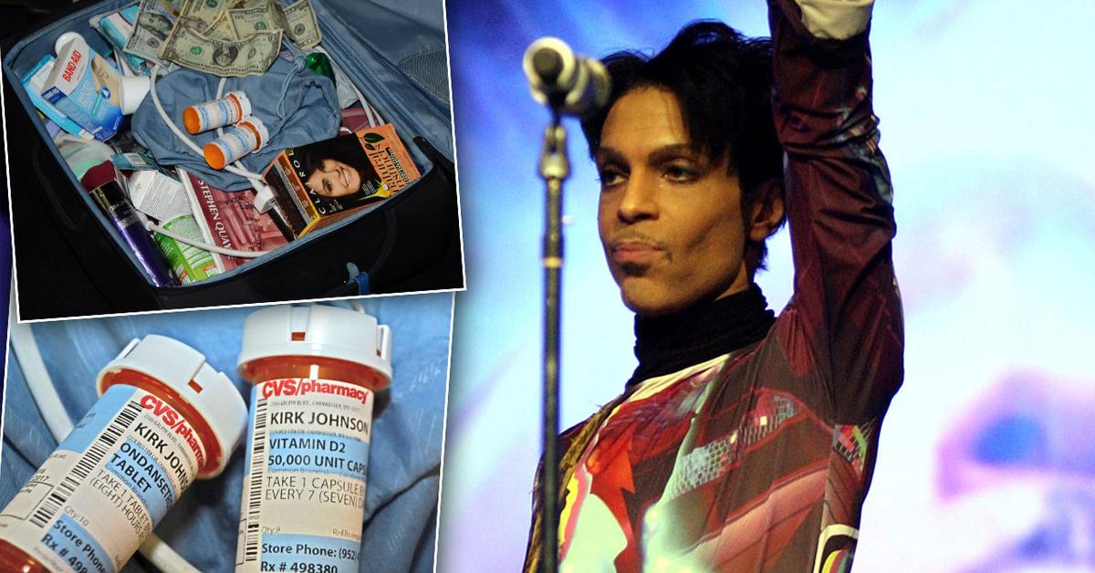 Prince's Death Investigation Shows Hidden Pills & Cash! - See The Photos!