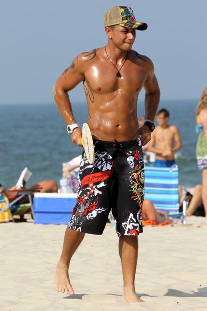 PHOTOS: GTL Works! Jersey Boys Show Off Bronzed Beach Bods