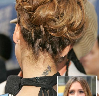 Celebrity Neck Tattoos