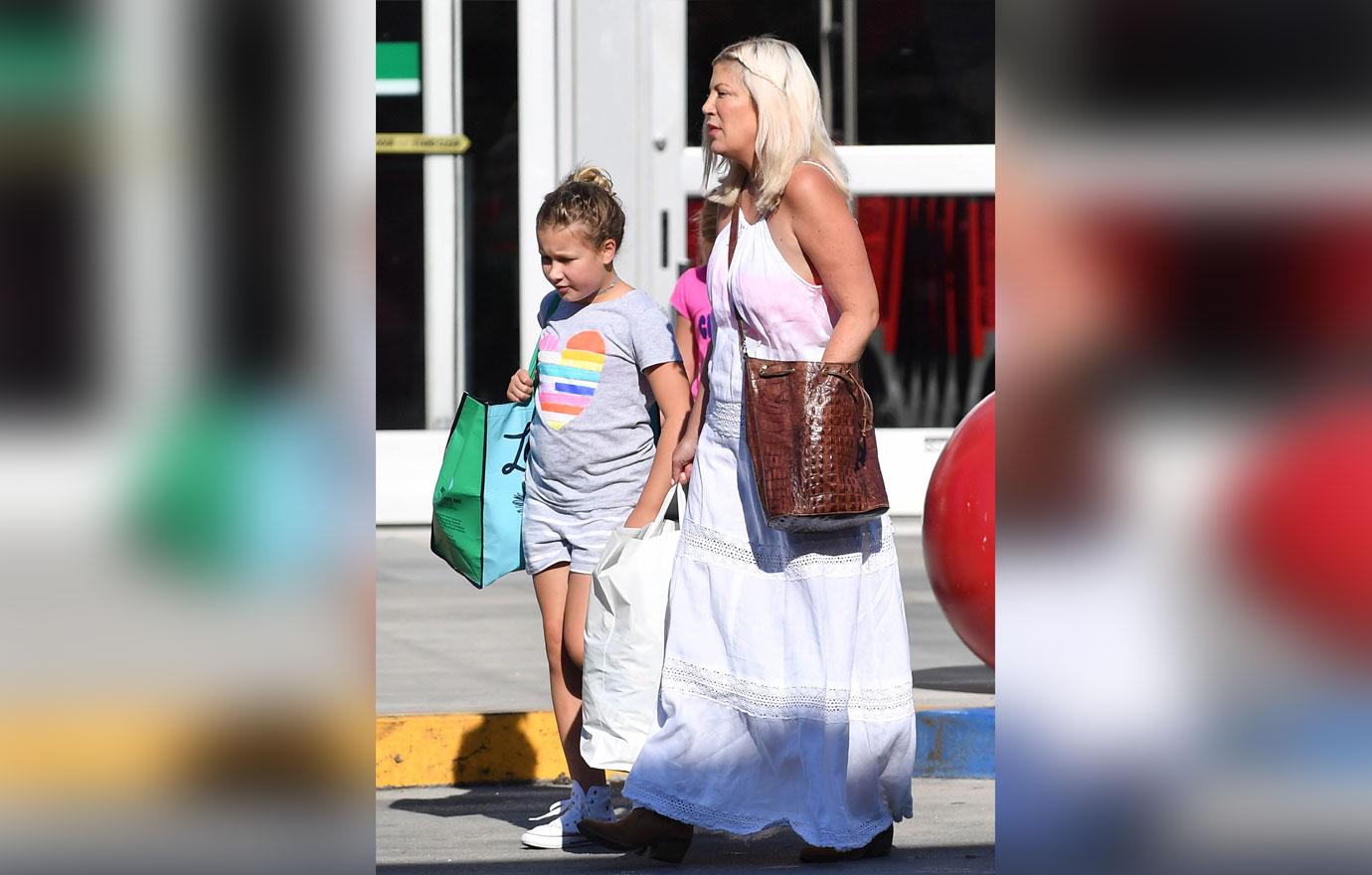 Tori Spelling Shops Till She Drops At Target Despite Money Problems