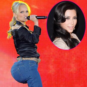 Kristin Chenoweth Shakes A Kim Kardashian Sized Booty At Country Music Show