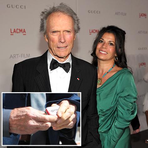 Clint Eastwood Goes Without Wedding Ring Amid Reports Marriage Is On ...