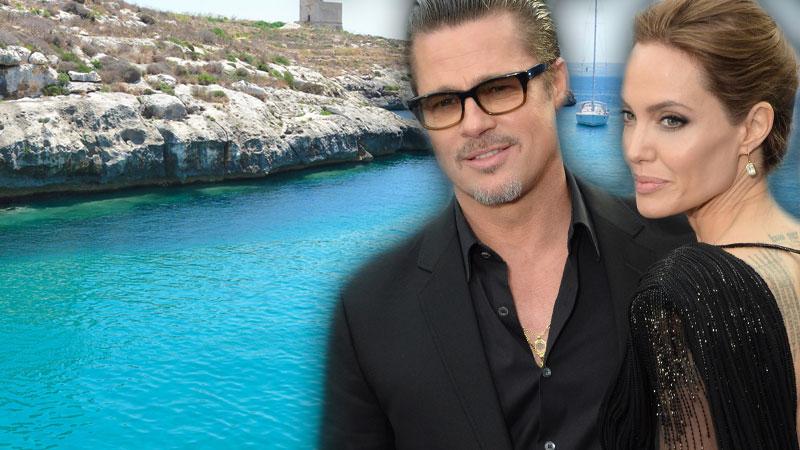 Newlyweds Brad Pitt & Angelina Jolie Are In Malta — 'We're A Small ...